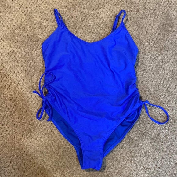 Cyn & Luca | Swim | Cyn Luca Royal Blue One Piece Swimsuit | Poshmark